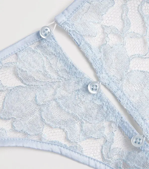 Kiki De Montparnasse Lace Antoinette Button Briefs