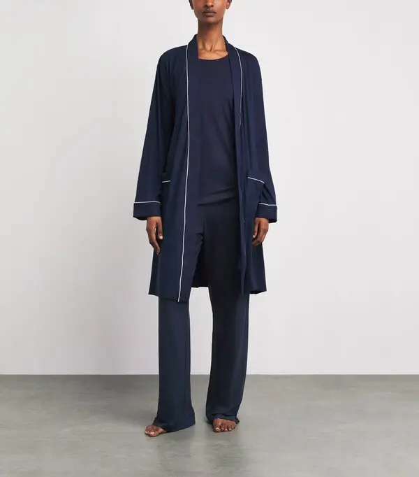 Derek Rose Micro Modal Lara Pyjama Bottoms - Neutral