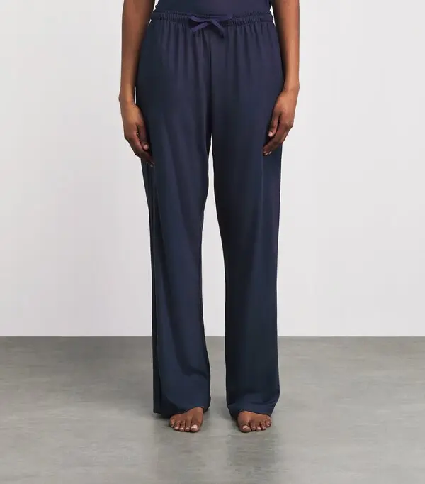 Derek Rose Micro Modal Lara Pyjama Bottoms - Neutral