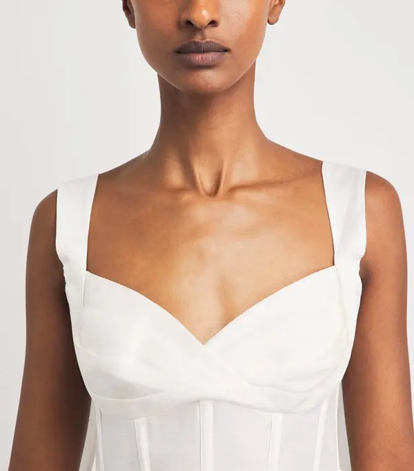 Zimmermann Linen-silk Belted Mini Dress