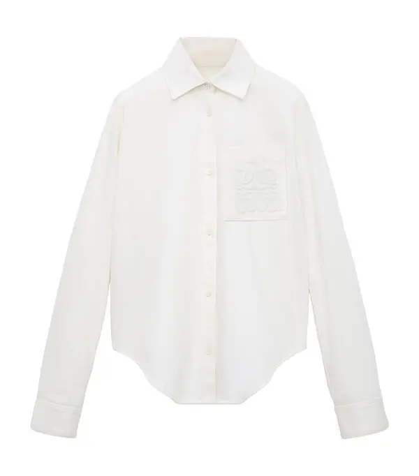 Loewe X Paula's Ibiza Cotton-blend Anagram Shirt