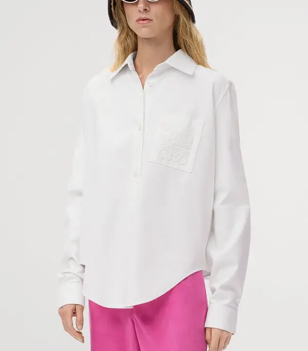 Loewe X Paula's Ibiza Cotton-blend Anagram Shirt