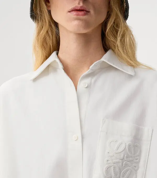 Loewe X Paula's Ibiza Cotton-blend Anagram Shirt