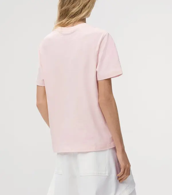 Loewe X Paula's Ibiza Embroidered Anagram T-shirt - Pink