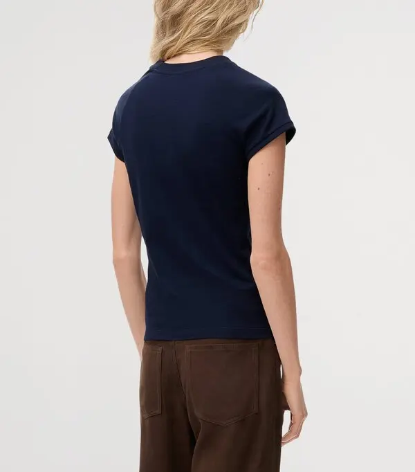 Loewe X Paula's Ibiza Cotton-blend T-shirt - Navy