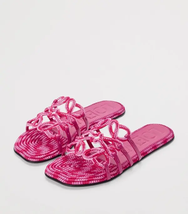 Loewe X Paula's Ibiza Anagram Slides - White