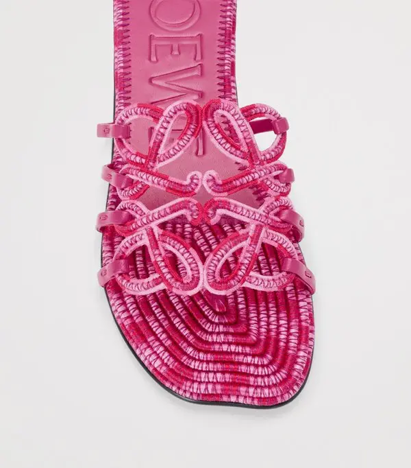 Loewe X Paula's Ibiza Anagram Slides - White