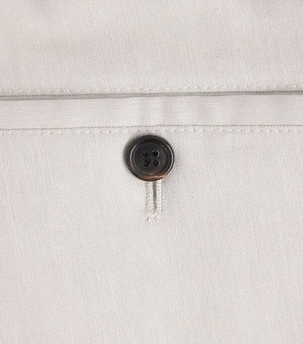 Corneliani Linen-virgin Wool-mohair Drawstring Shorts