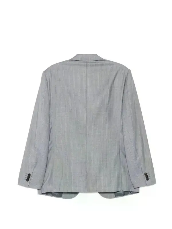 Corneliani Check-pattern Single-breasted Suit - Grey
