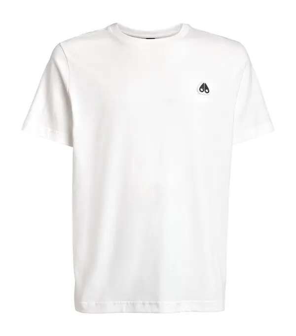 Moose Knuckles Cotton Crescent T-shirt - White