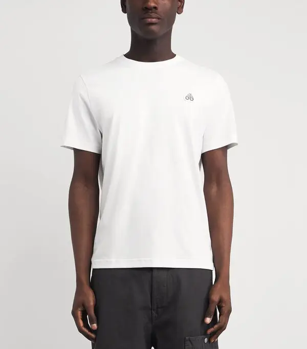Moose Knuckles Cotton Crescent T-shirt - White