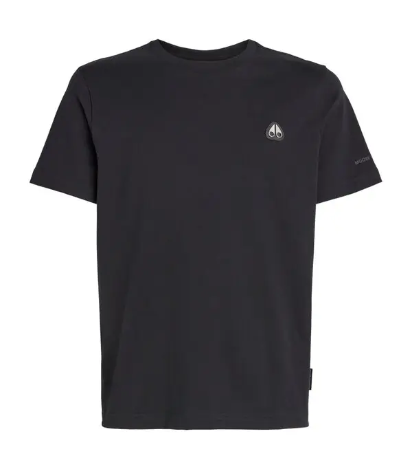 Moose Knuckles Cotton Crescent T-shirt - Black