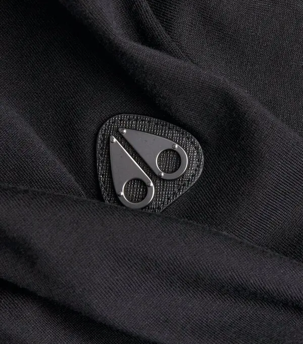 Moose Knuckles Cotton Crescent T-shirt - Black