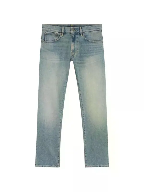 BOSS X Beckham Button-fastening Jeans - Blue