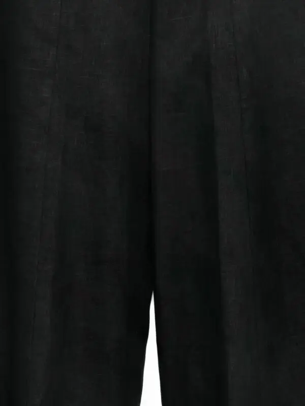 SEMICOUTURE Button-fastening Palazzo Pants - Black
