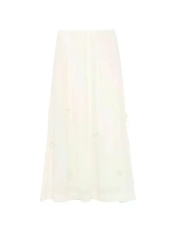 KINYAN LAM Ramie Maxi Skirt
