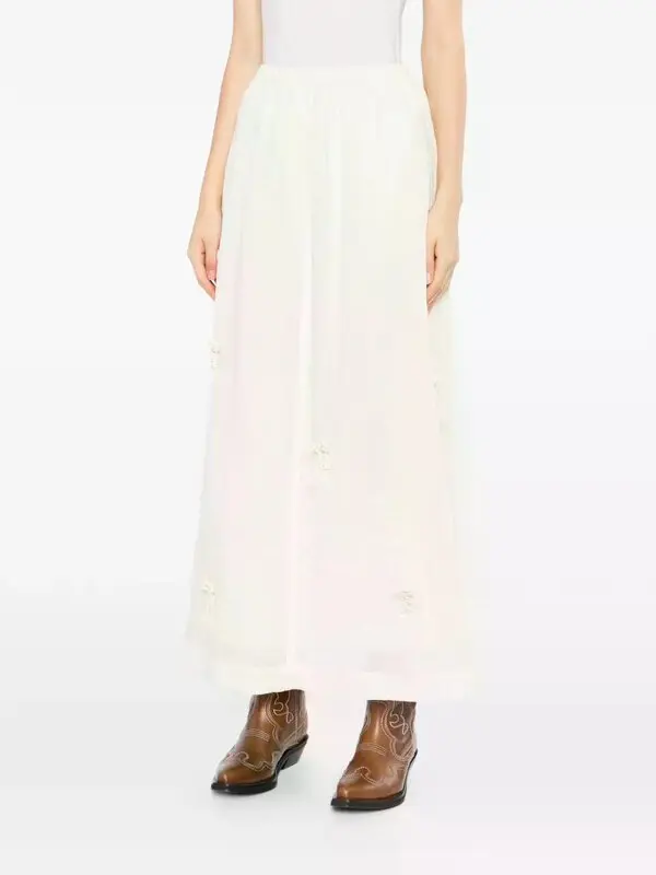 KINYAN LAM Ramie Maxi Skirt