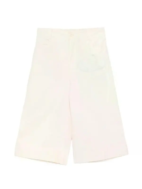 KINYAN LAM Hand-embroidered Cropped Trousers