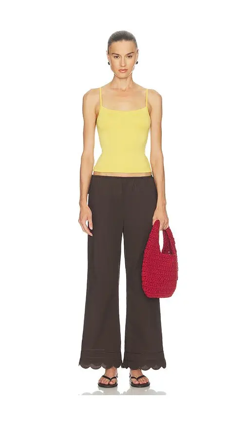 Eterne 90's Tank Top - Mustard