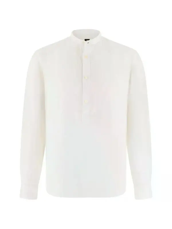 Boggi Milano Regular Fit Linen Shirt