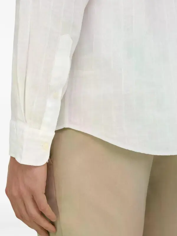 Boggi Milano Regular Fit Linen Shirt