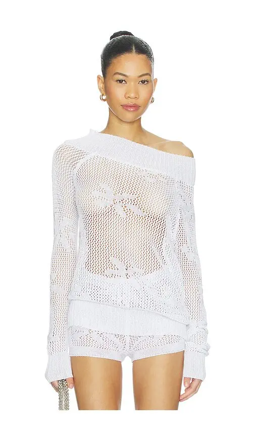 SNDYS. Terra Knit Top - White