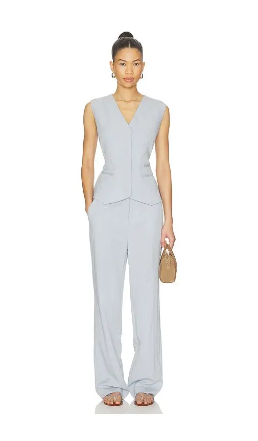 Rue Sophie Lan Vest - Baby Blue