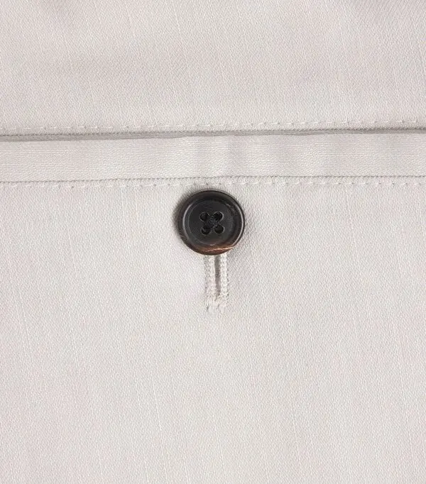 Corneliani Linen-virgin Wool-mohair Drawstring Shorts