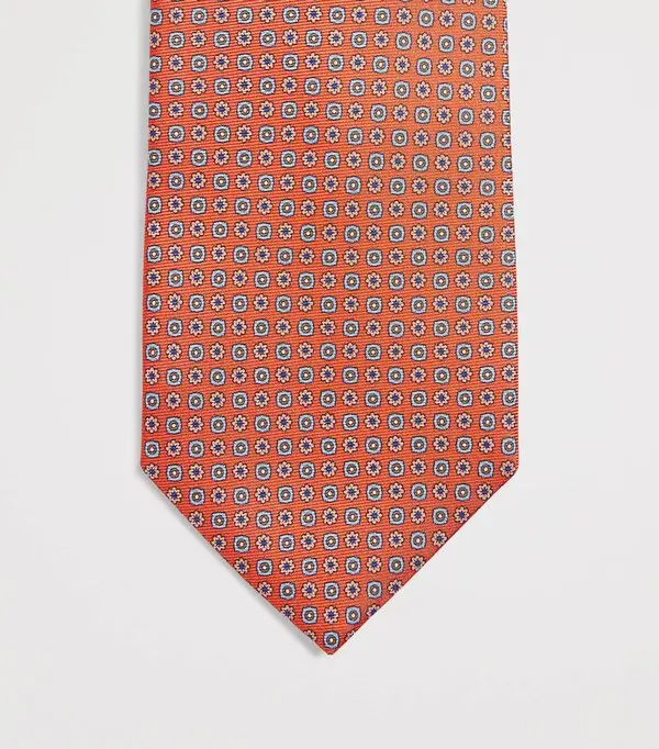 Eton Silk Floral Neck Tie