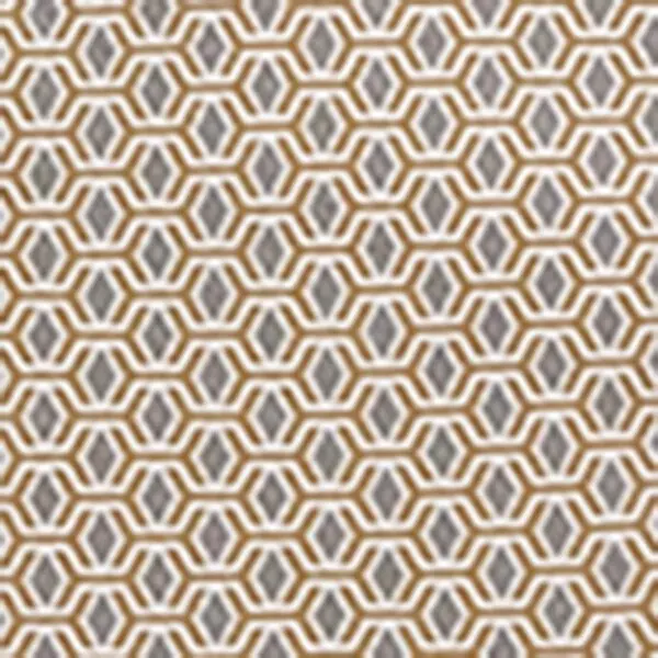 Eton Silk Geometric Neck Tie - Beige