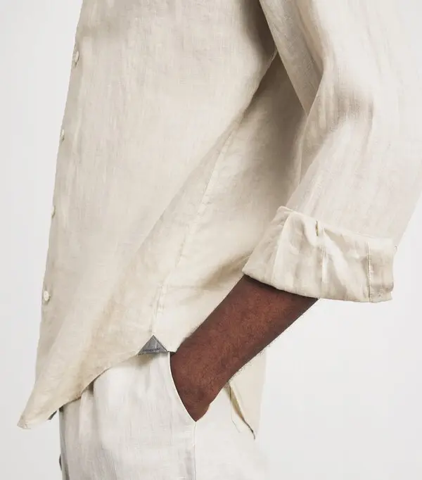 Corneliani Linen Shirt - Grey