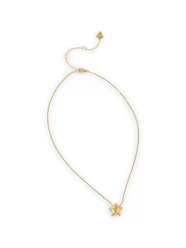 Guess Iconique Pendant Necklace - Gold
