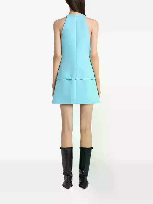 COURREGES A-line Belted Dress