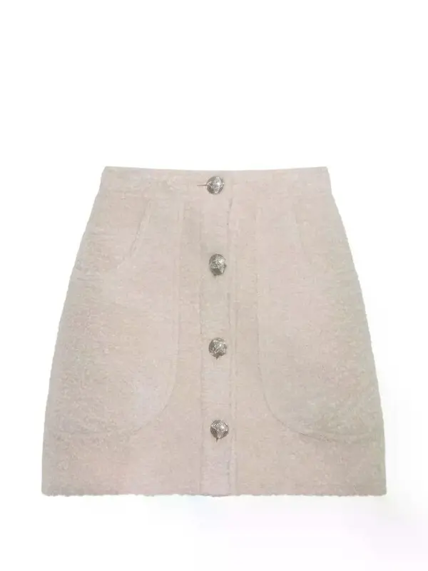 Adam Lippes Brushed Bouclé Maisey Skirt
