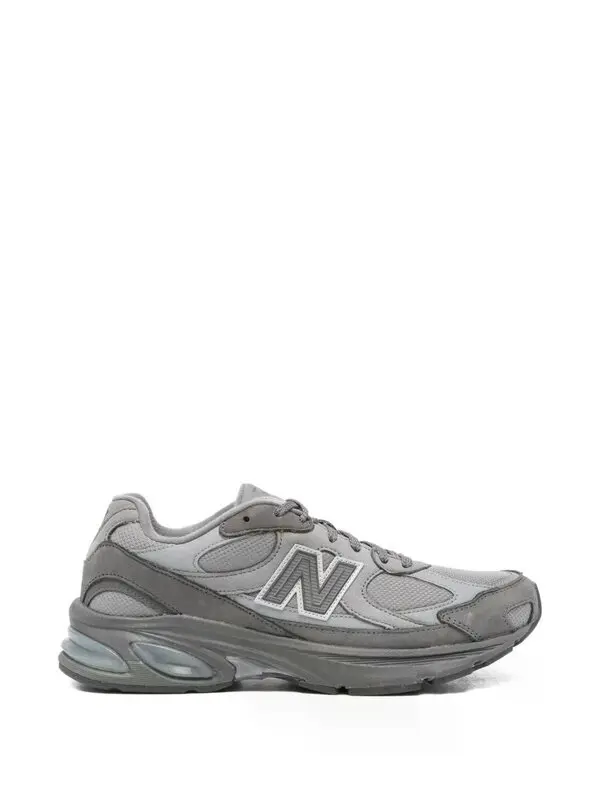 Comme Des Garçons X New Balance Panelled Sneakers - Grey