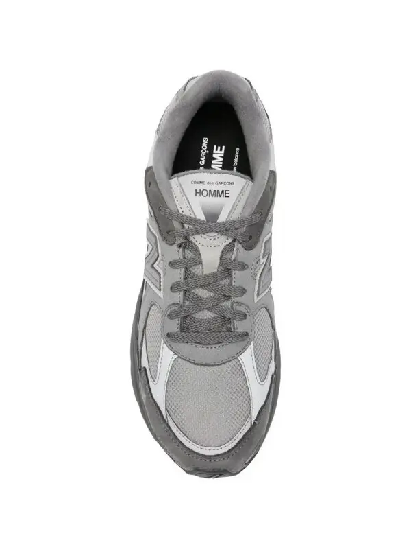 Comme Des Garçons X New Balance Panelled Sneakers - Grey