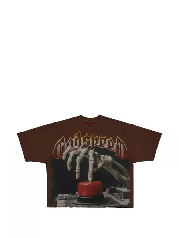 GODSPEED Detonator Short-sleeved T-shirt - Brown