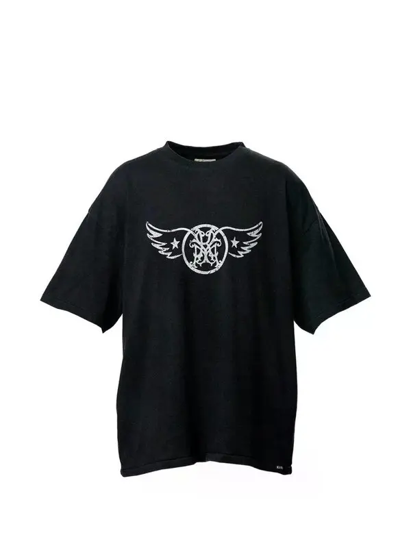KAMIYA Graphic-print T-shirt - Black