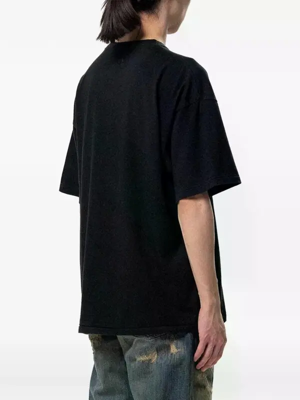 KAMIYA Graphic-print T-shirt - Black