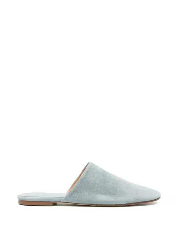 AeydĒ Rega Suede Mules - Blue