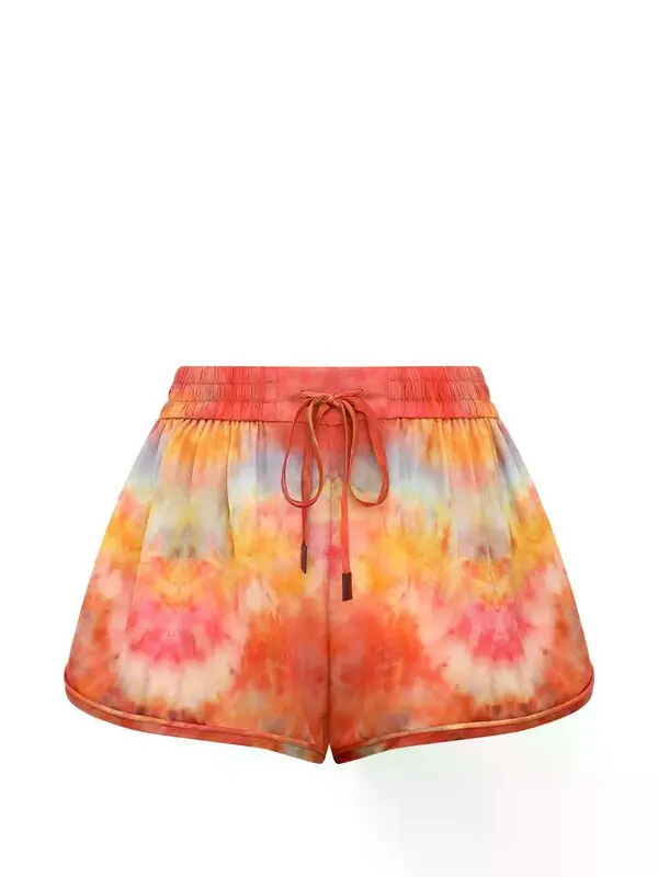 Zimmermann Alchemy Tie-dye Shorts