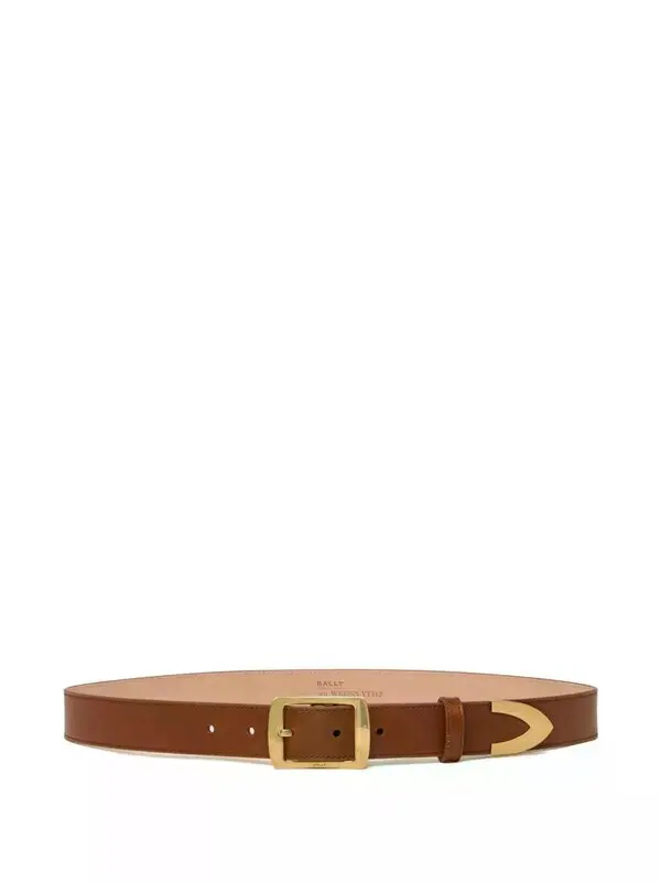 Bally Glen Leather Belt - Brown