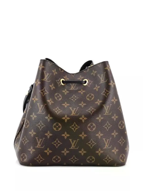 LOUIS VUITTON Neonoe Mm Bucket Bag Monogram Canvas