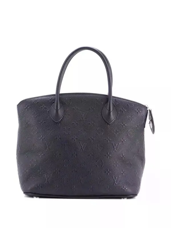 LOUIS VUITTON Lockit Handbag Monogram Revelation Leather Tote