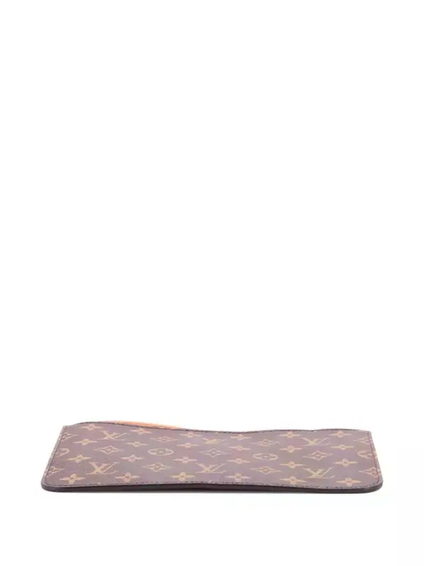 LOUIS VUITTON Neverfull Pochette Monogram Canvas Large Pouch