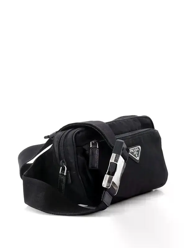 Prada Zip Waist Bag Tessuto Small Belt Bag