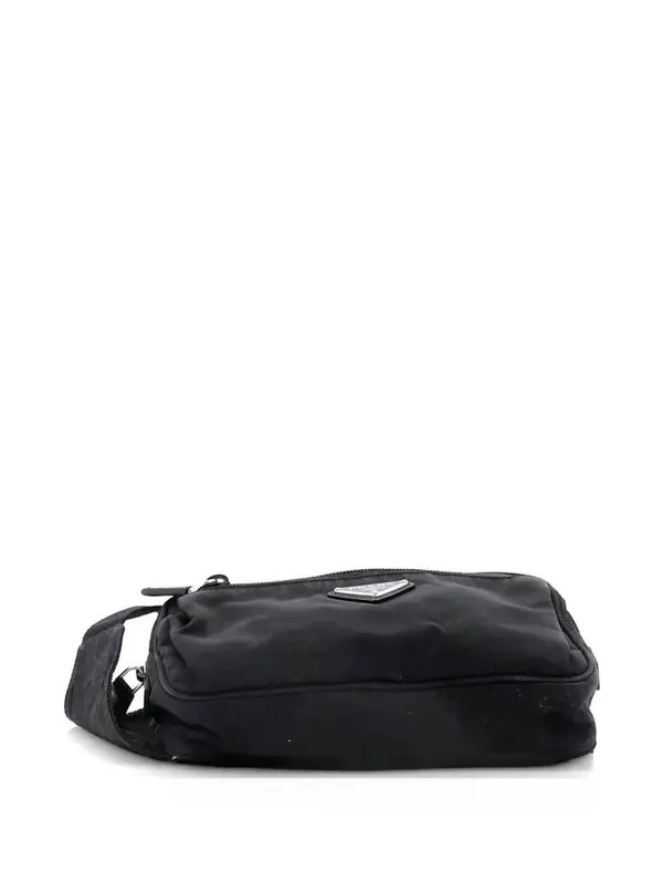 Prada Zip Waist Bag Tessuto Small Belt Bag
