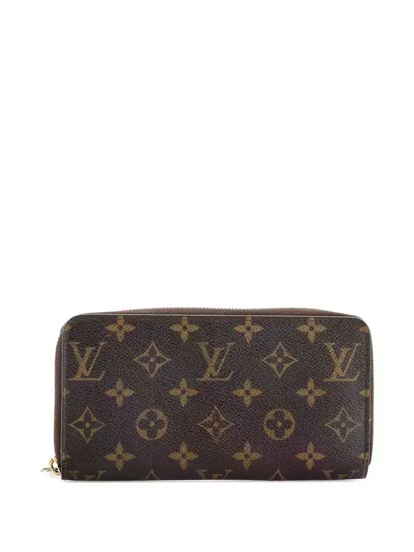 LOUIS VUITTON Zippy Wallet Monogram Canvas Small Wallets - Brown