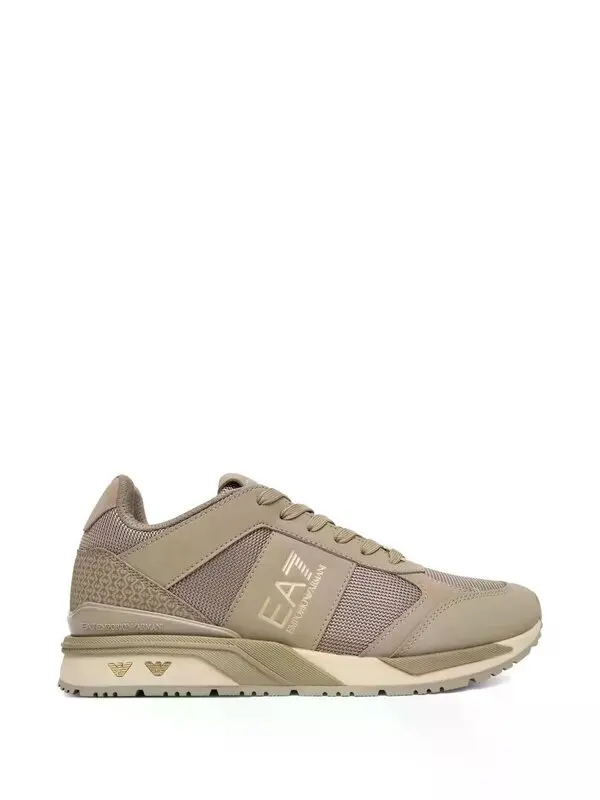 EA7 Logo Sneakers - Neutrals
