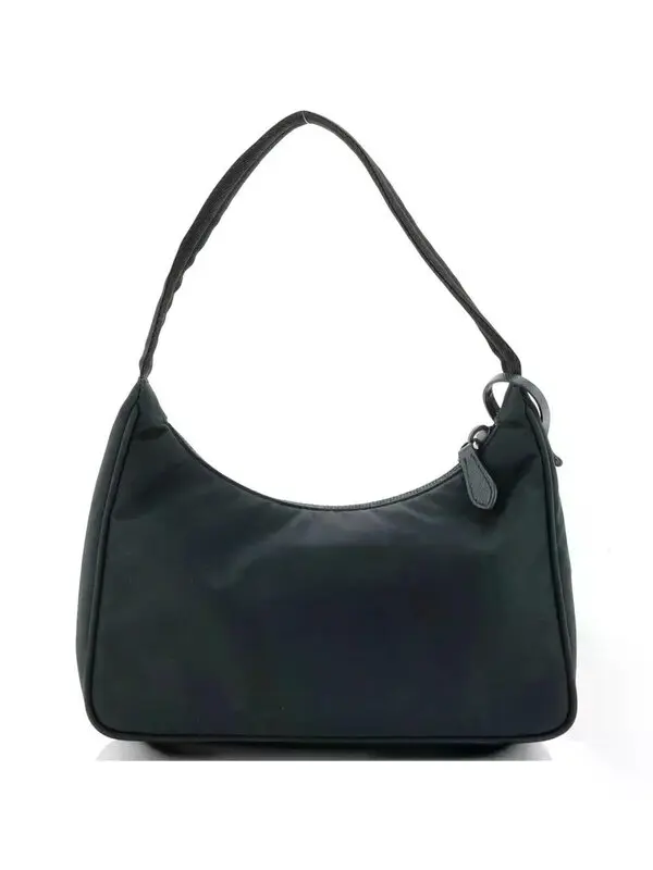 Prada Re-edition 2000 Tessuto Mini Hobo Bag - Green
